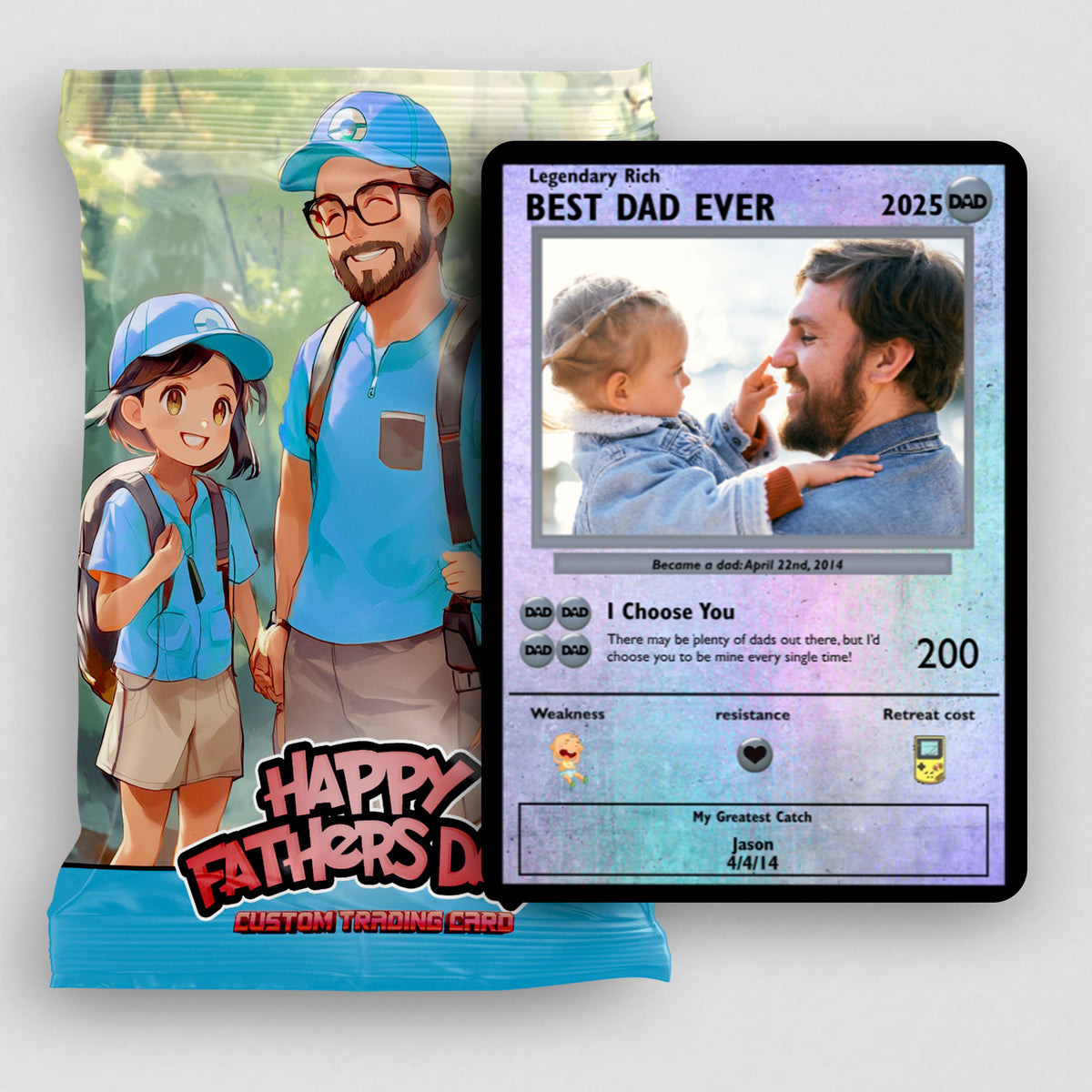 Dad Card - Build Your Own Photo – Poke Pet Shop