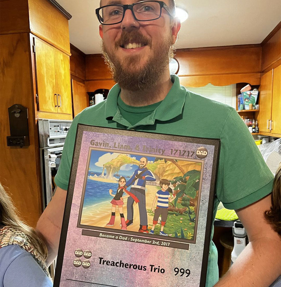 Poke Dad - Hand Drawn Art 1 - Poke Pet Shop