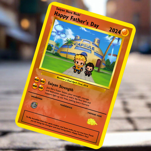 Build Your Own Super Saiyan Father's day - Poke Pet Shop