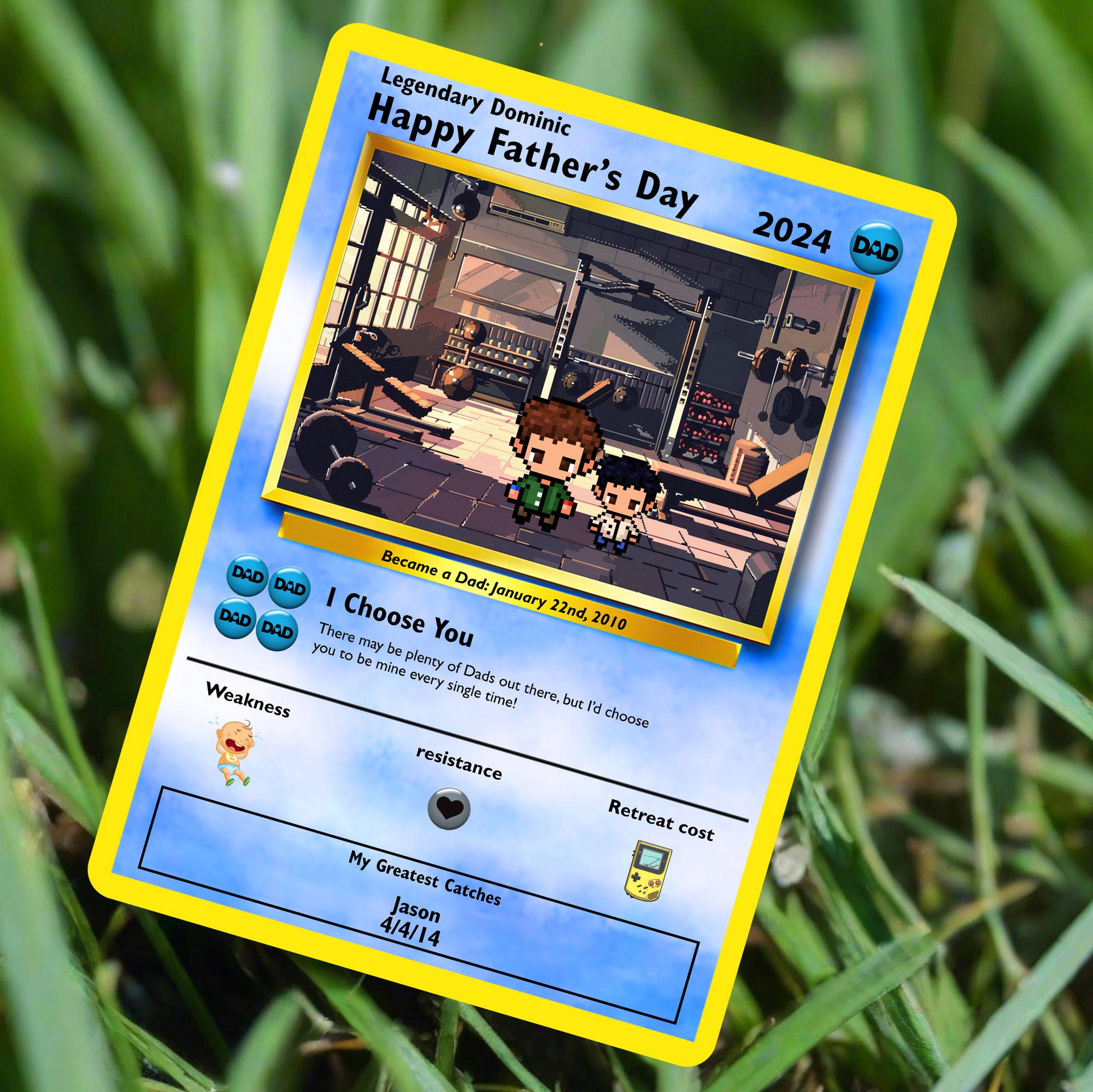 Dad Card - Build Your Own - Poke Pet Shop