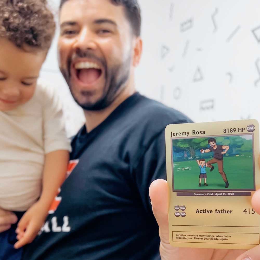 Poke Dad - Hand Drawn Art 1 - Poke Pet Shop