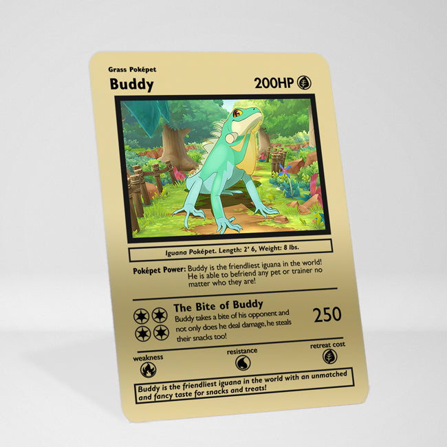 Metal Card Collection - Poke Pet Shop
